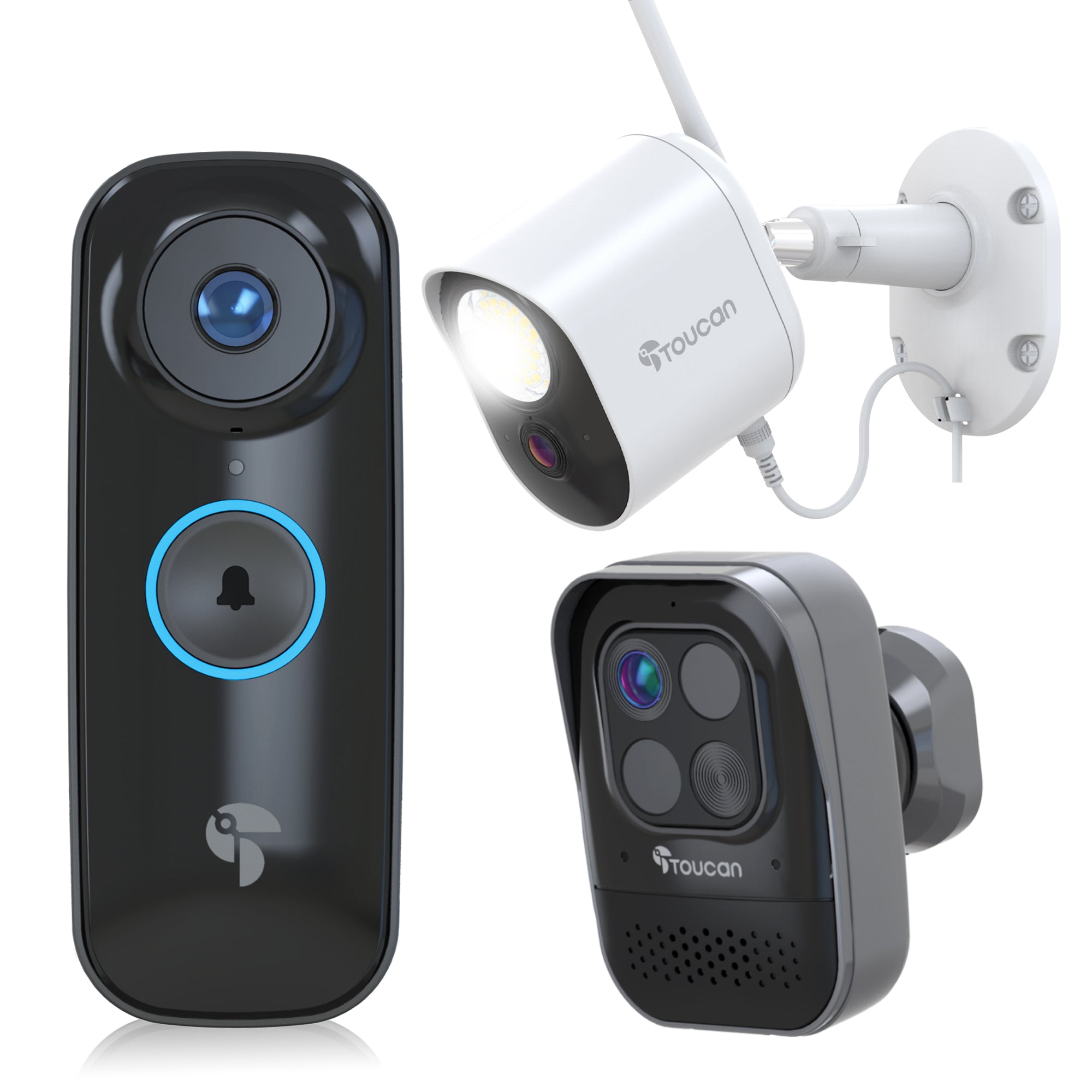 Toucan Wireless Video Doorbell PRO & Toucan Wireless Security Camera ...